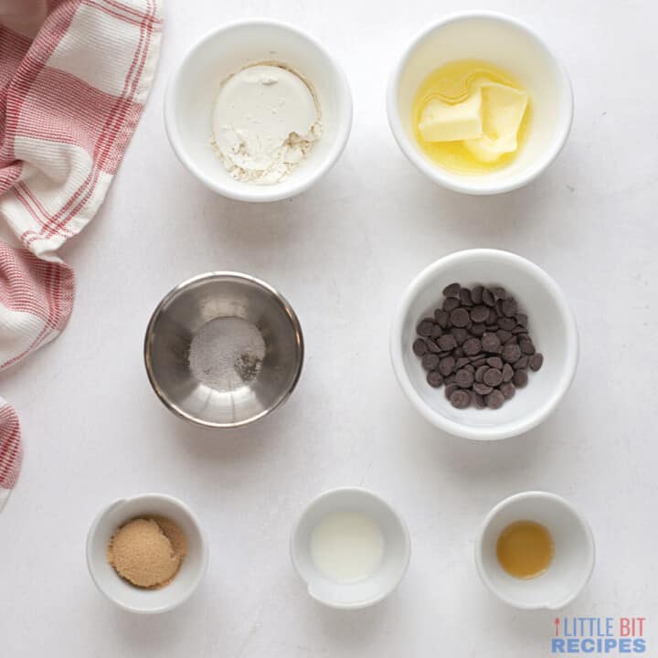 Edible Single Serving Cookie Dough | Little Bit Recipes