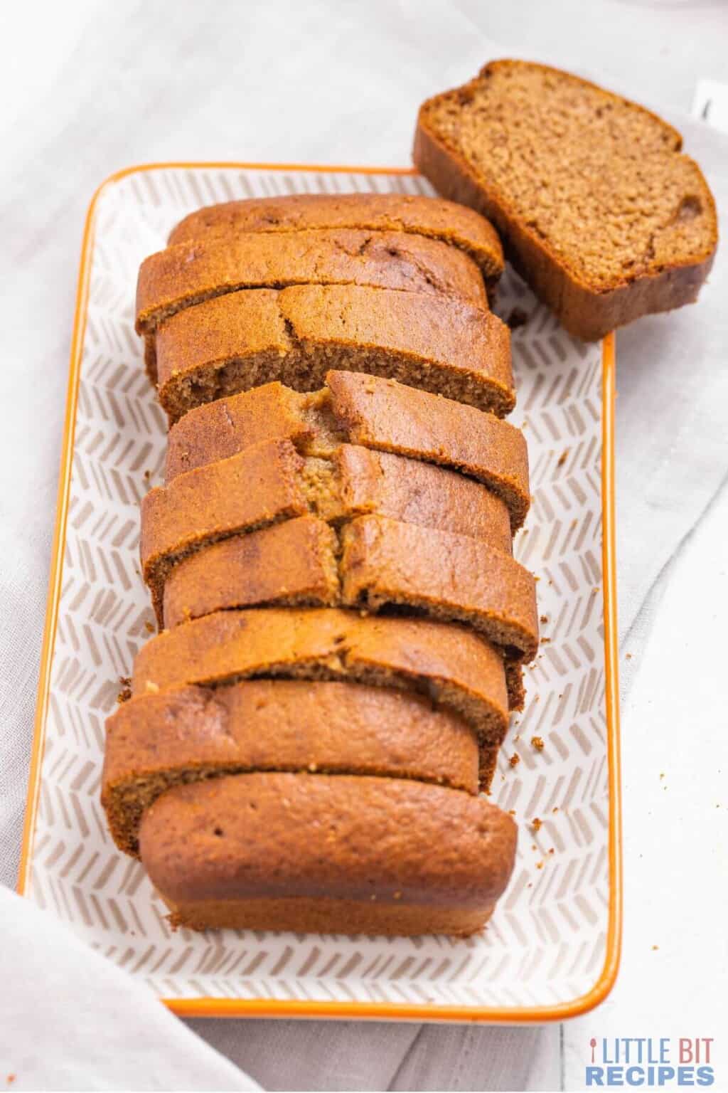 Mini Banana Bread For Two | Little Bit Recipes