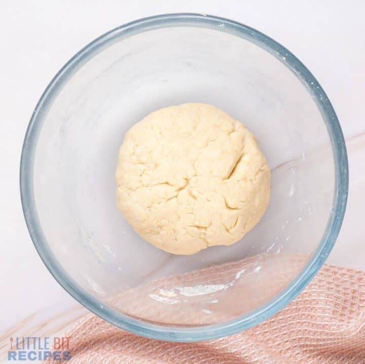 Single Serving Small Batch Pizza Dough | Little Bit Recipes