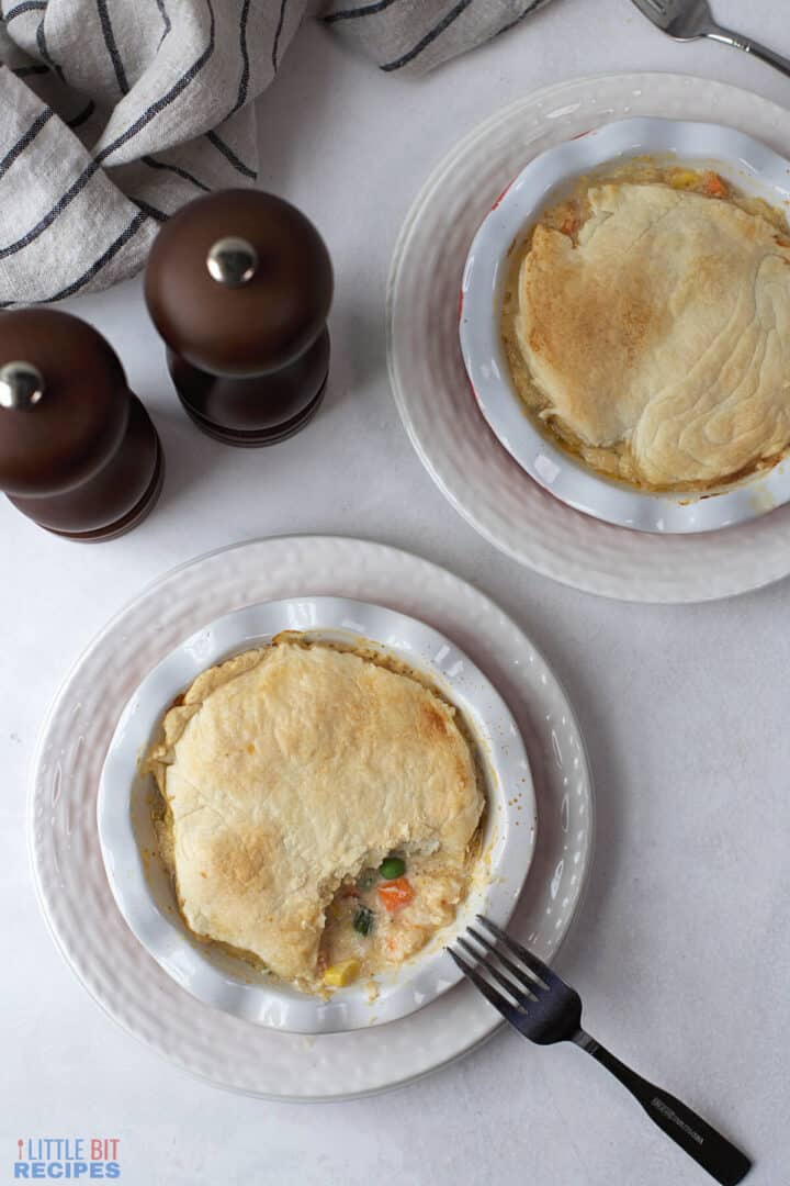 Seafood Pot Pie | Little Bit Recipes