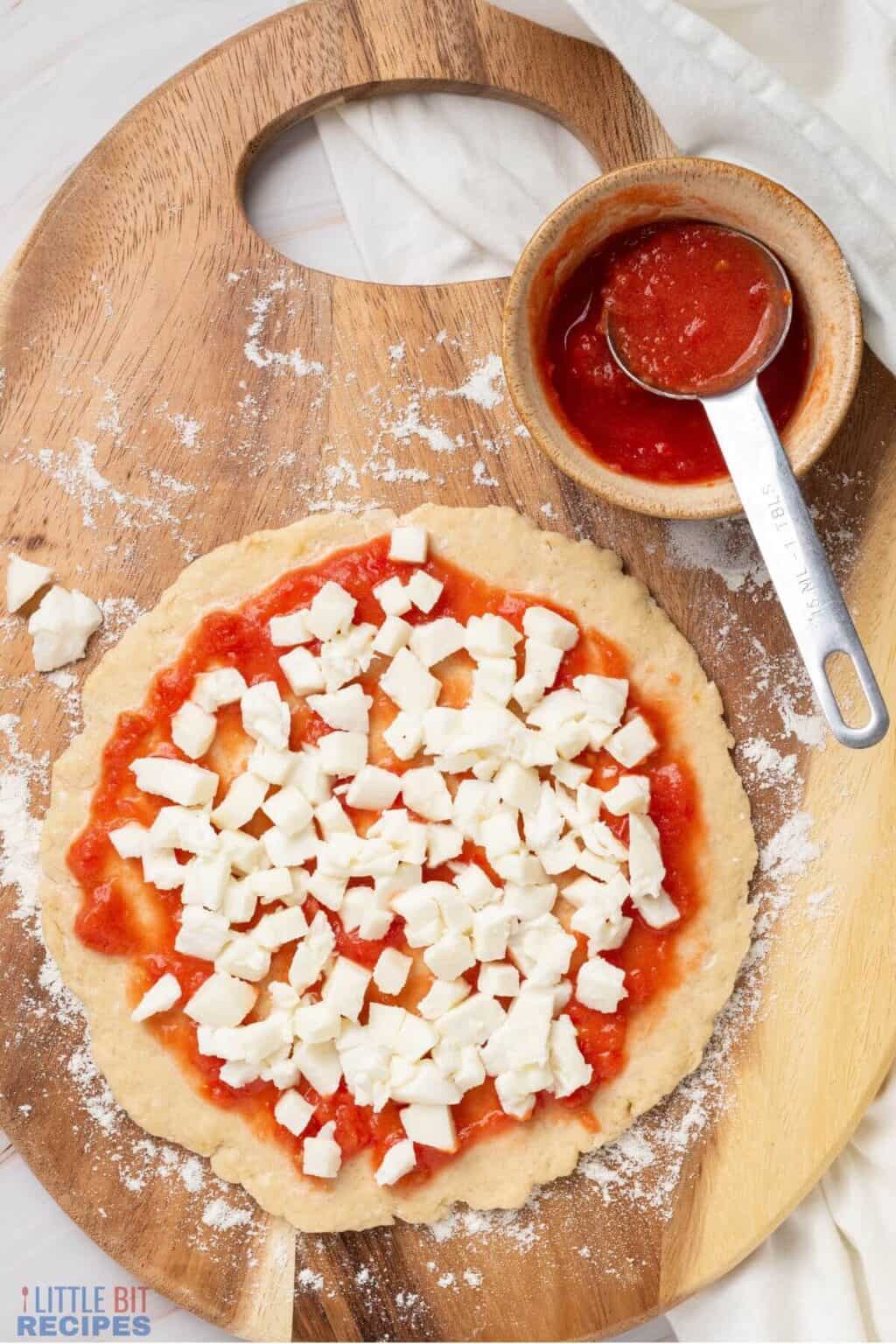 Personal Pizza For One Person | Little Bit Recipes