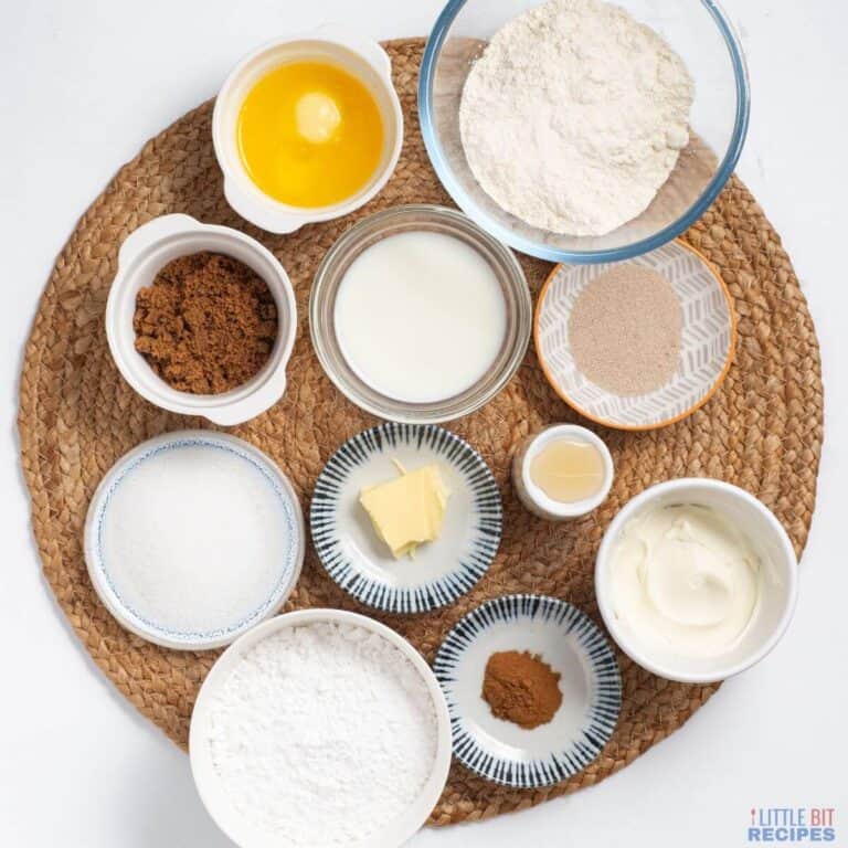 Small Batch Cinnamon Rolls | Little Bit Recipes