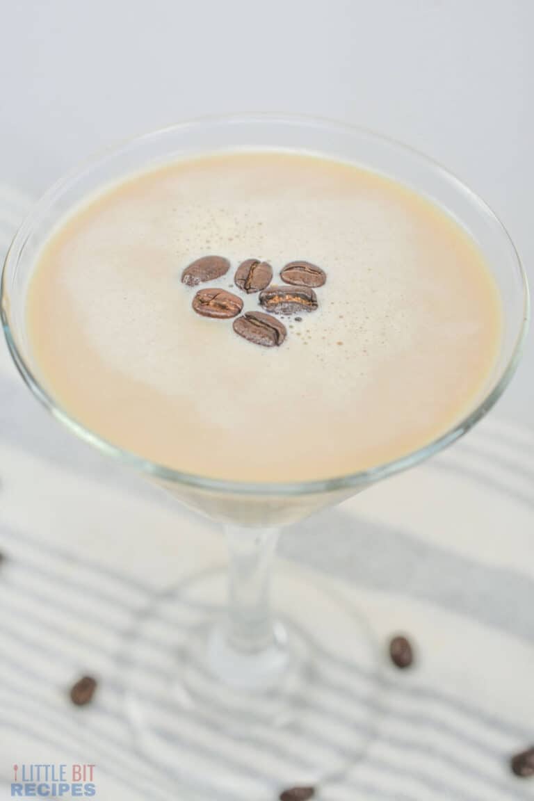 Creamy Espresso Martini with Bailey's | Little Bit Recipes