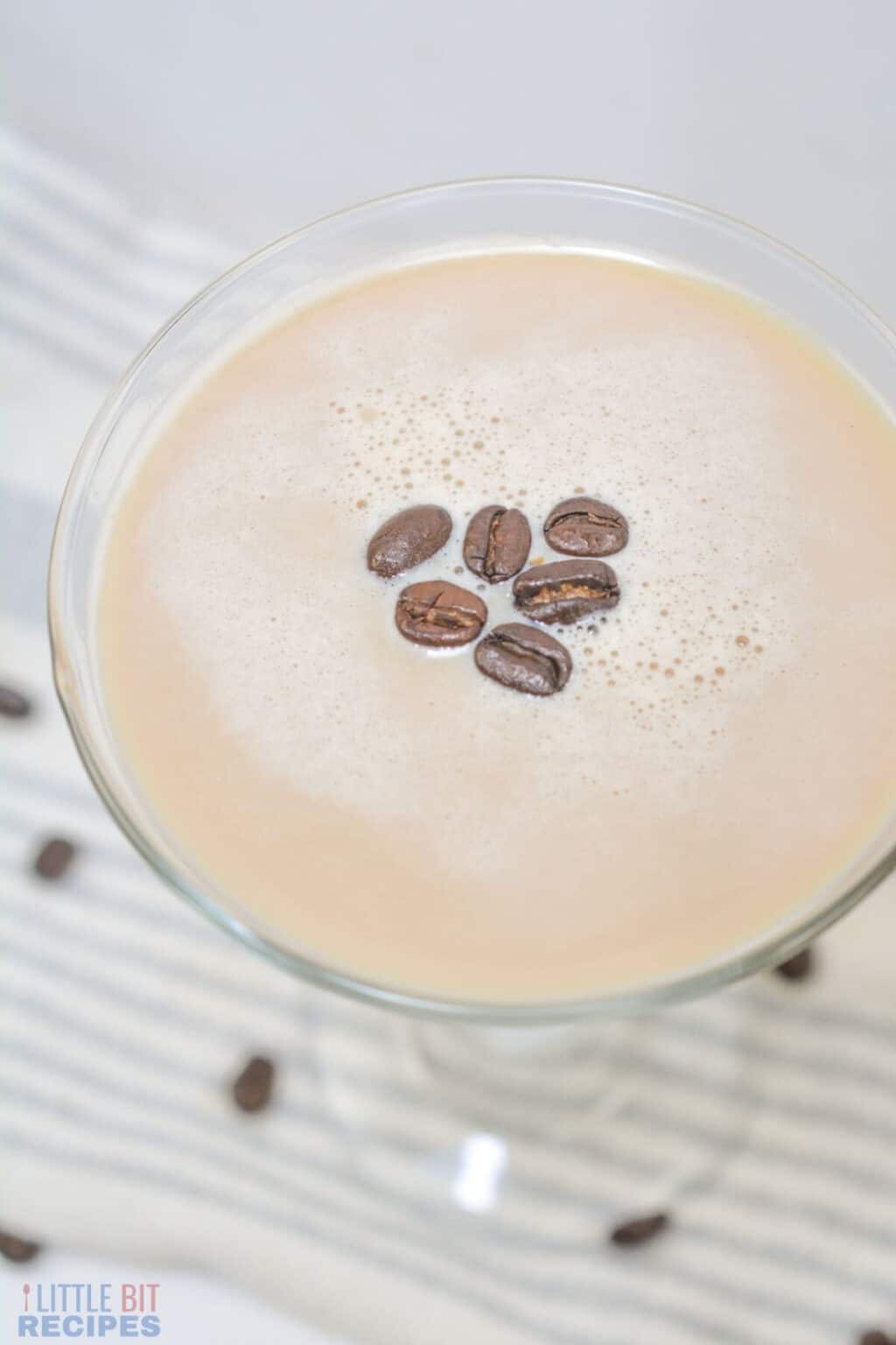 Creamy Espresso Martini with Bailey's | Little Bit Recipes