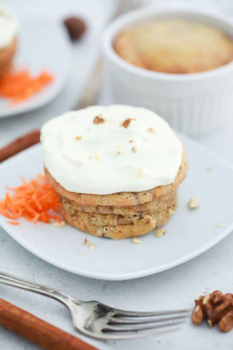 Carrot Mug Cake for a Quick & Simple Treat | Little Bit Recipes