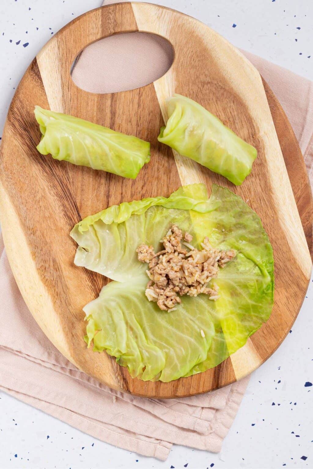 Polish Golumpki Stuffed Cabbage Rolls | Little Bit Recipes