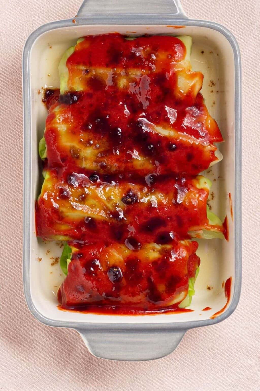 Polish Golumpki Stuffed Cabbage Rolls | Little Bit Recipes