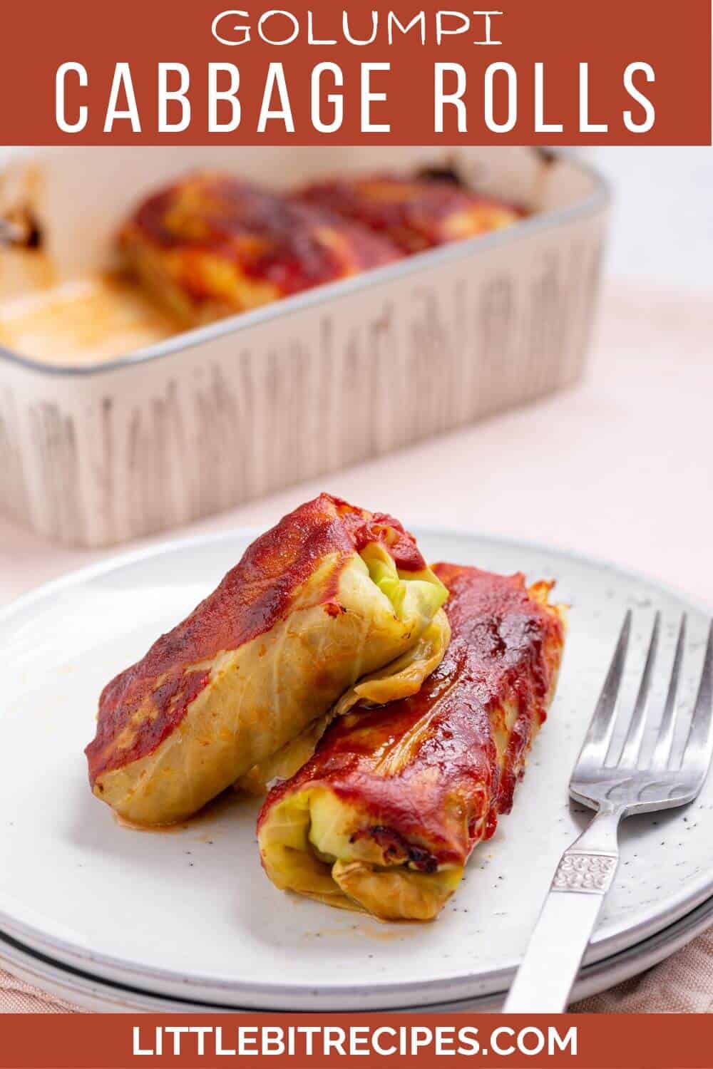 Polish Golumpki Stuffed Cabbage Rolls | Little Bit Recipes