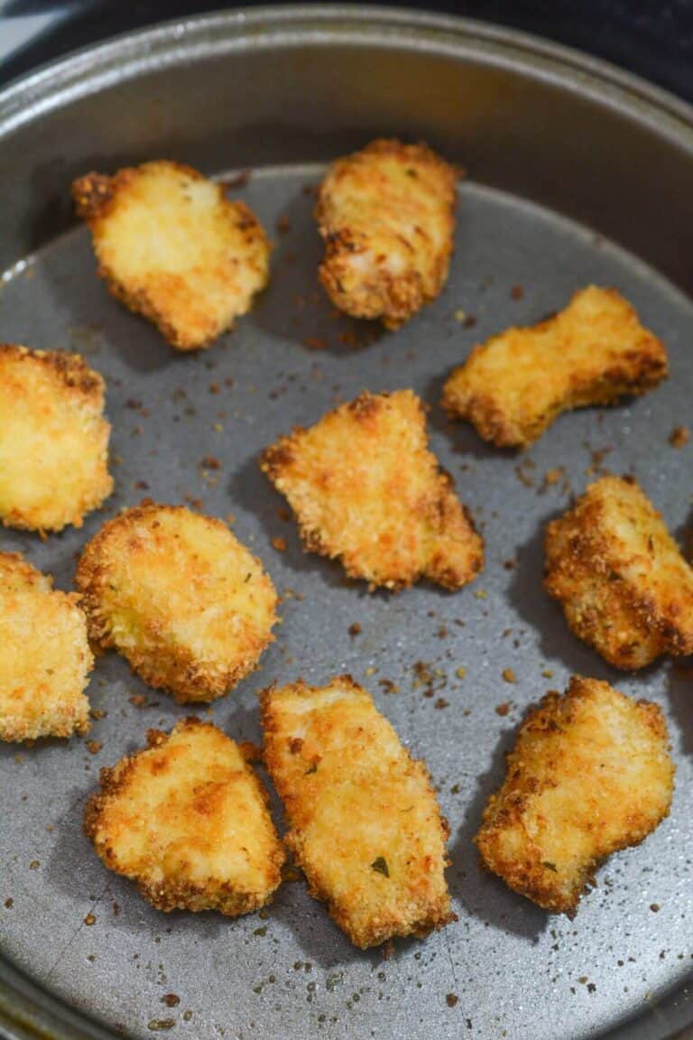 Air Fryer Chicken Nuggets | Little Bit Recipes
