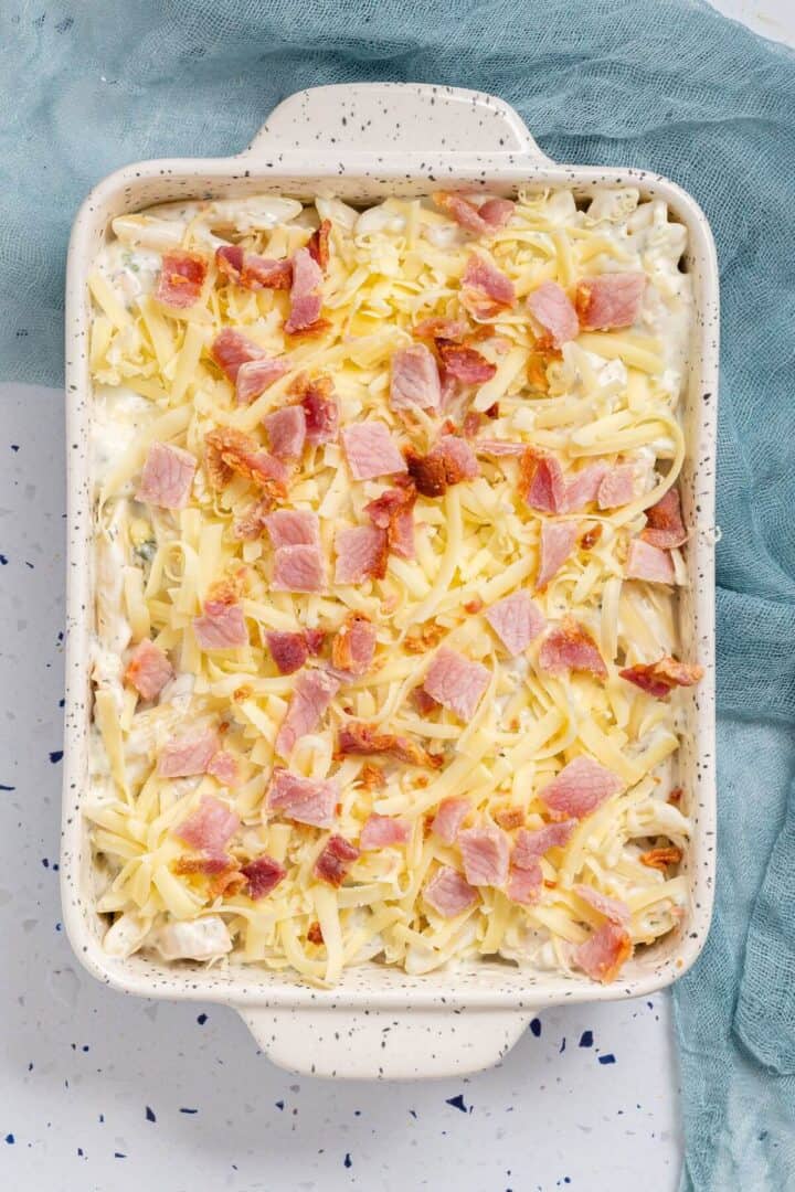 Chicken Bacon Ranch Casserole | Little Bit Recipes