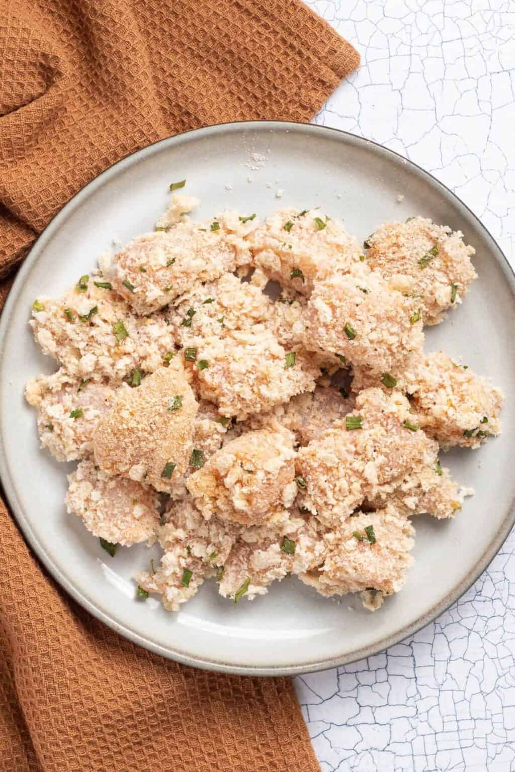 Popcorn Chicken | Little Bit Recipes