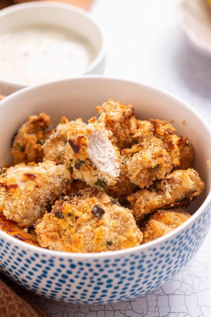 Popcorn Chicken | Little Bit Recipes