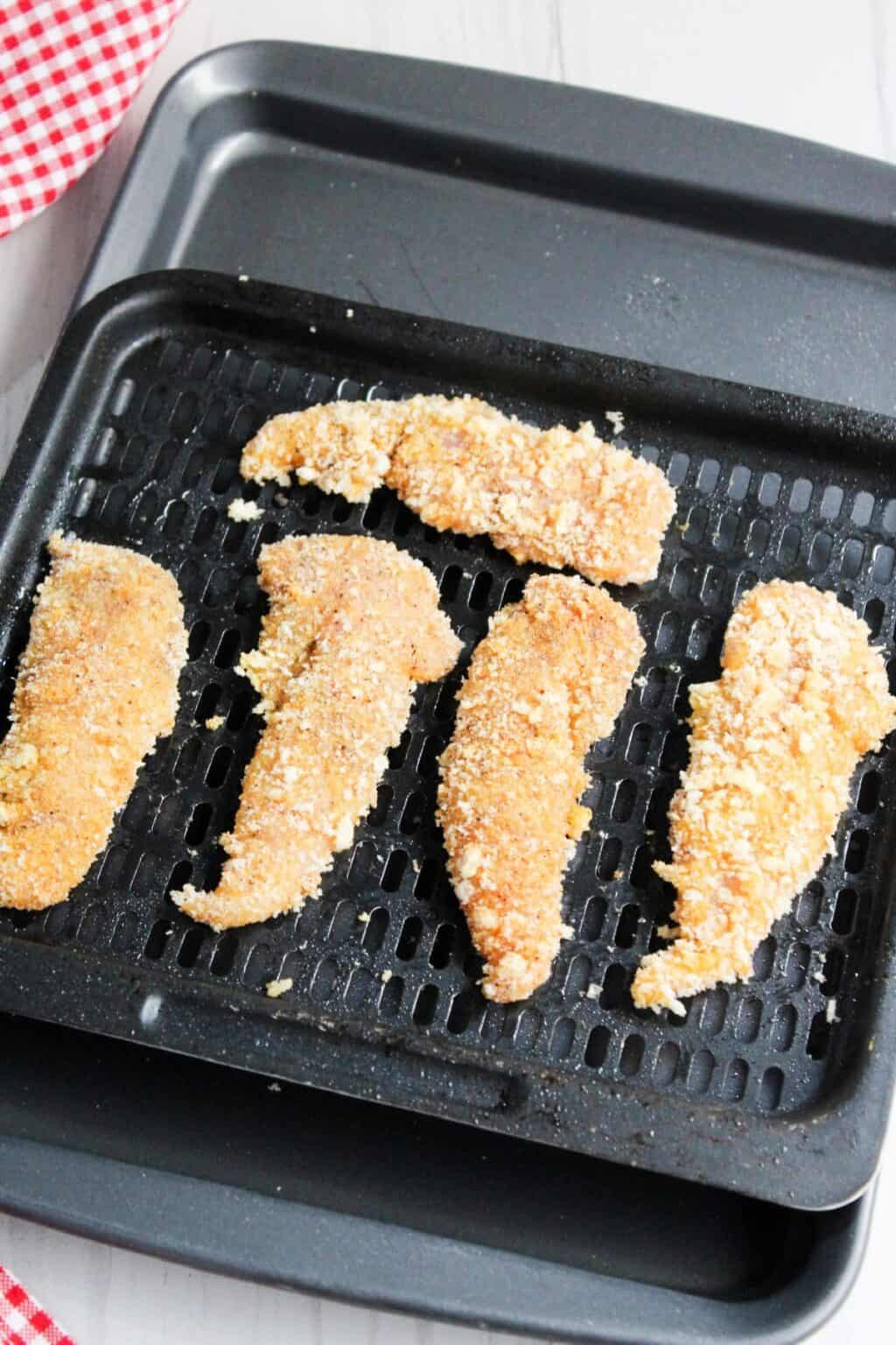 Air Fryer Chicken Tenders | Little Bit Recipes