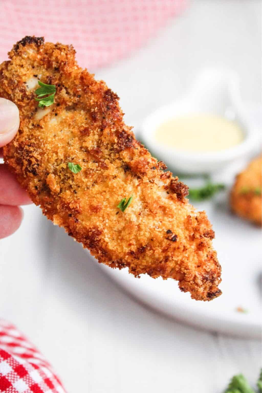 Air Fryer Chicken Tenders | Little Bit Recipes