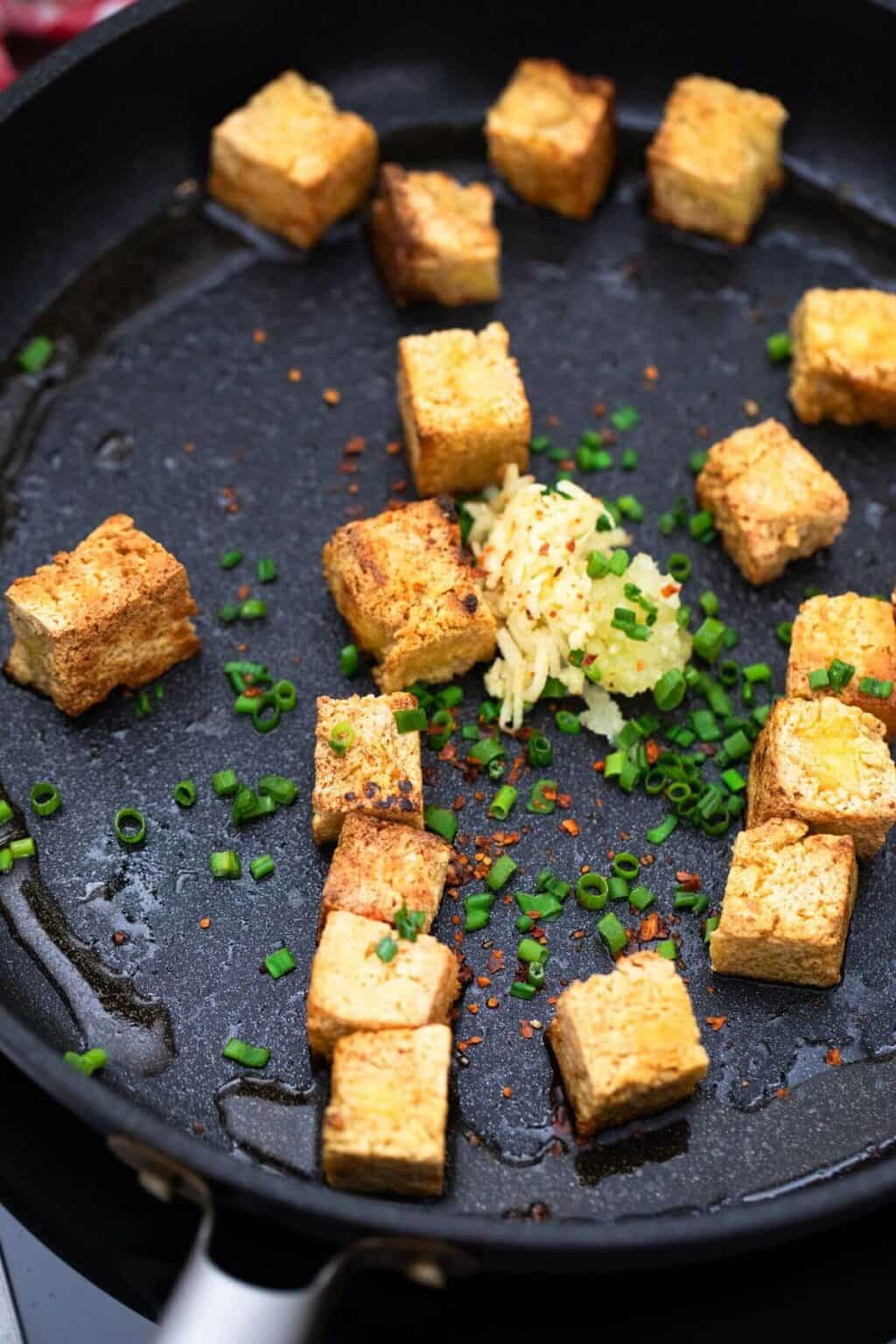 Broccoli Tofu Stir Fry | Little Bit Recipes