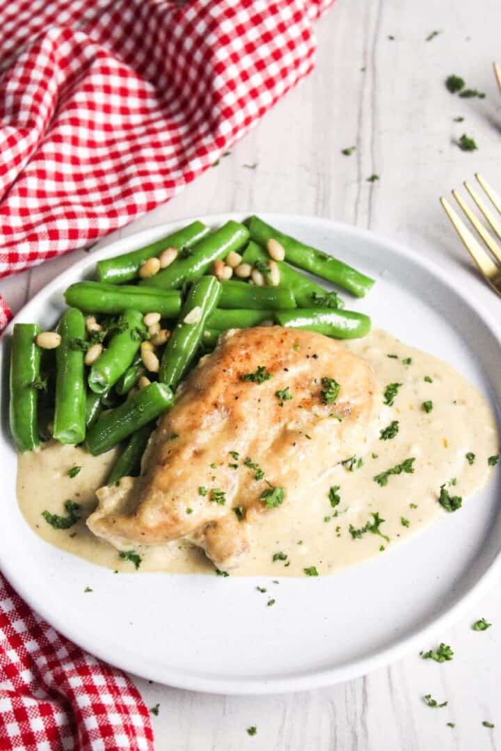 Cream Cheese Chicken Breasts | Little Bit Recipes