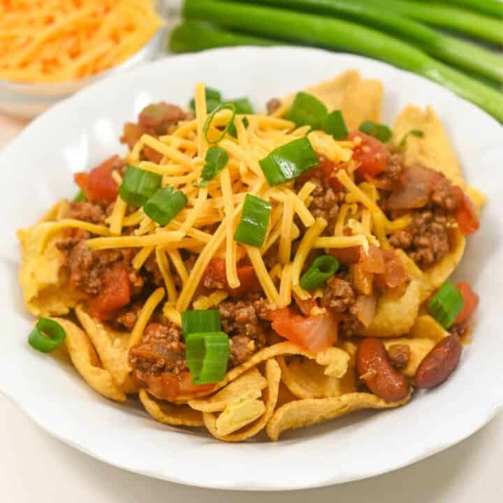 Frito Chili Pie | Little Bit Recipes