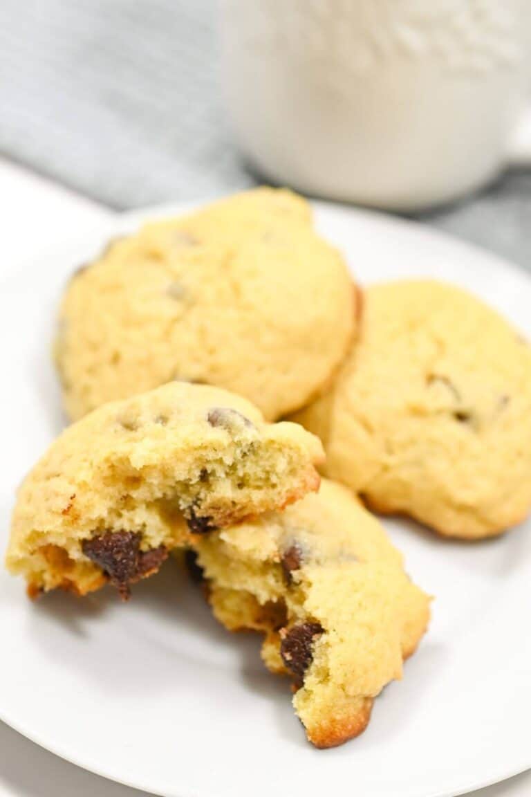Small Batch Chocolate Chip Cookies | Little Bit Recipes