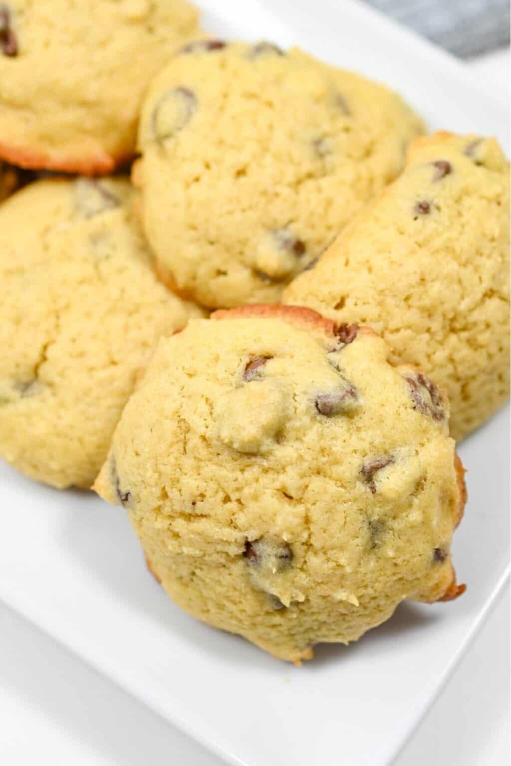 Small Batch Chocolate Chip Cookies | Little Bit Recipes