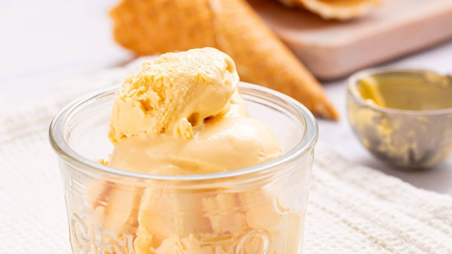Vanilla No Churn Ice Cream | Little Bit Recipes