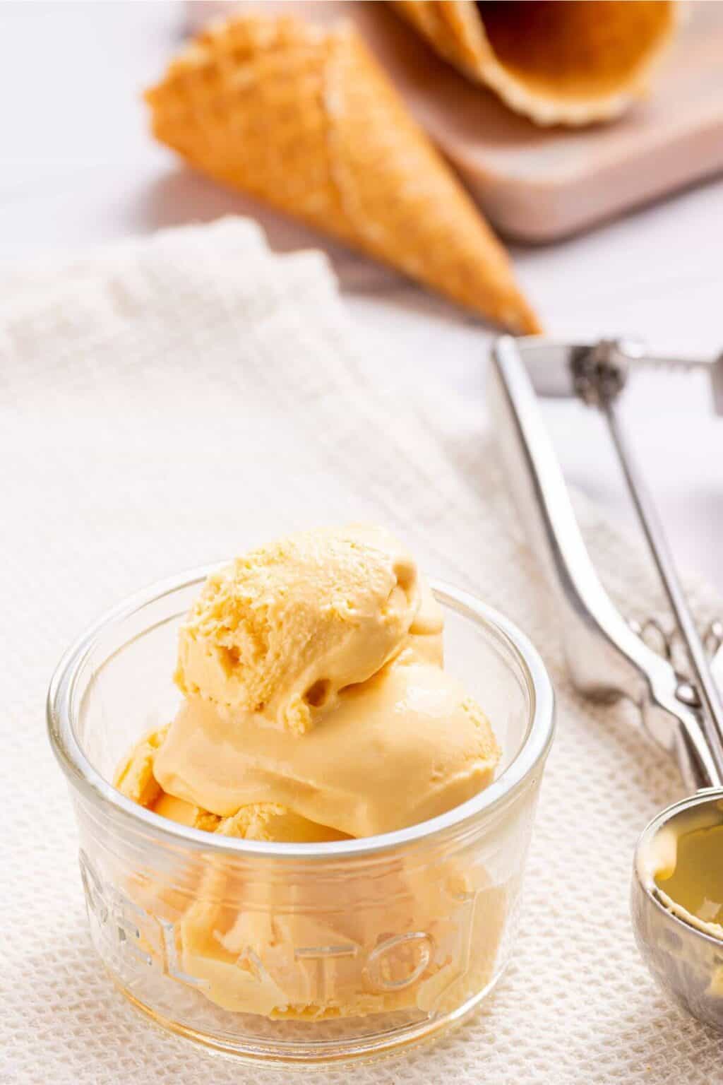 Vanilla No Churn Ice Cream | Little Bit Recipes