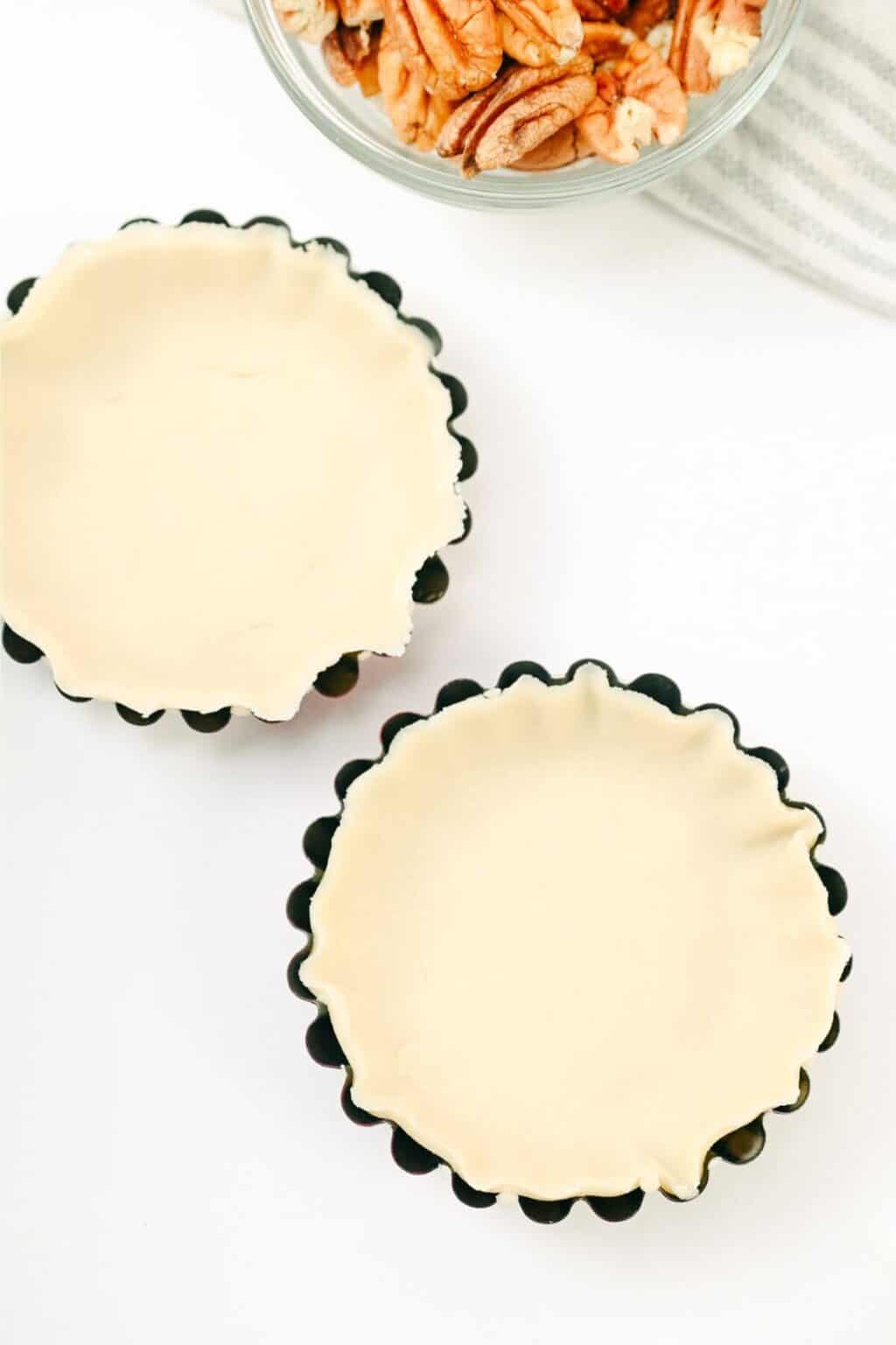Mini Pecan Pie | Little Bit Recipes