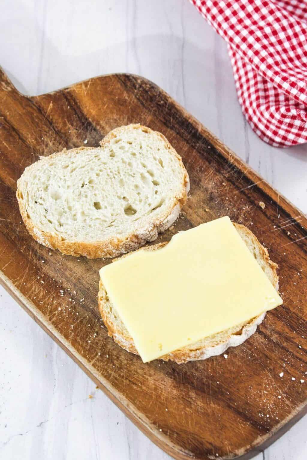 Ham Grilled Cheese | Little Bit Recipes