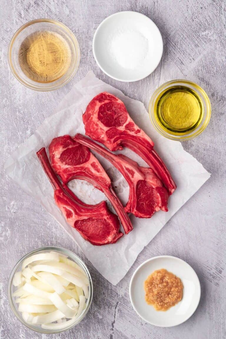 Marinated Lamb Chops | Little Bit Recipes