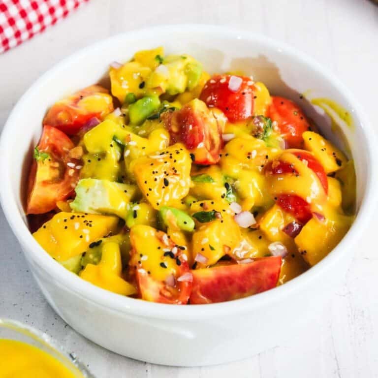 Mango Avocado Salad | Little Bit Recipes