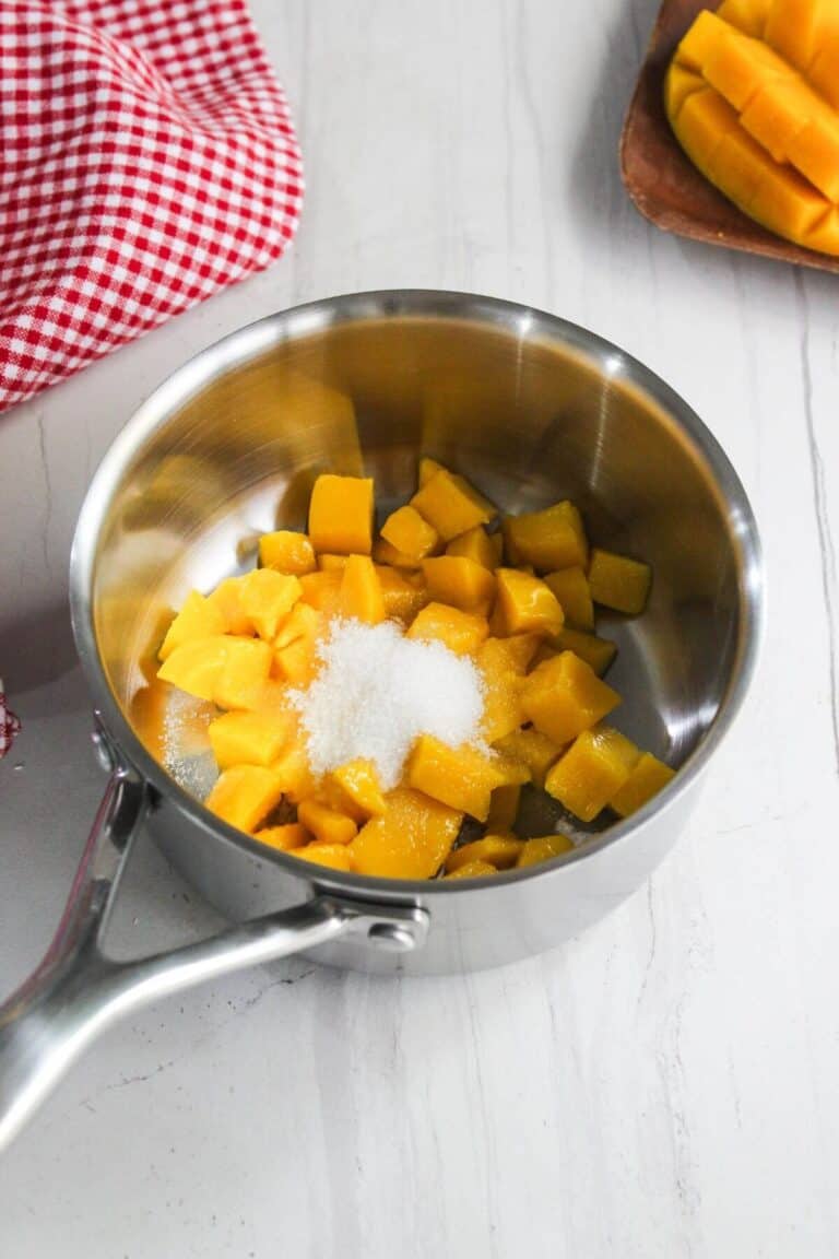 Mango Coulis | Little Bit Recipes