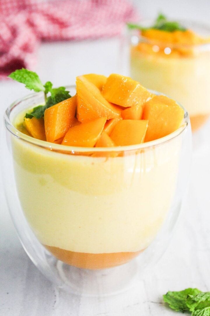 Mango Mousse | Little Bit Recipes