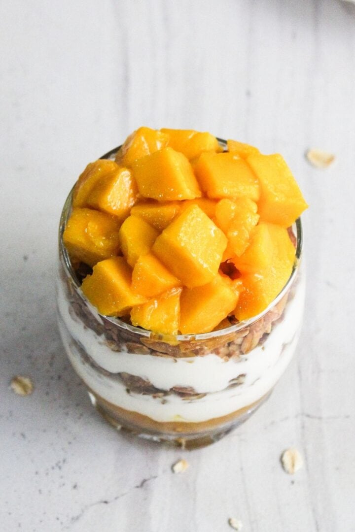 Mango Parfait | Little Bit Recipes