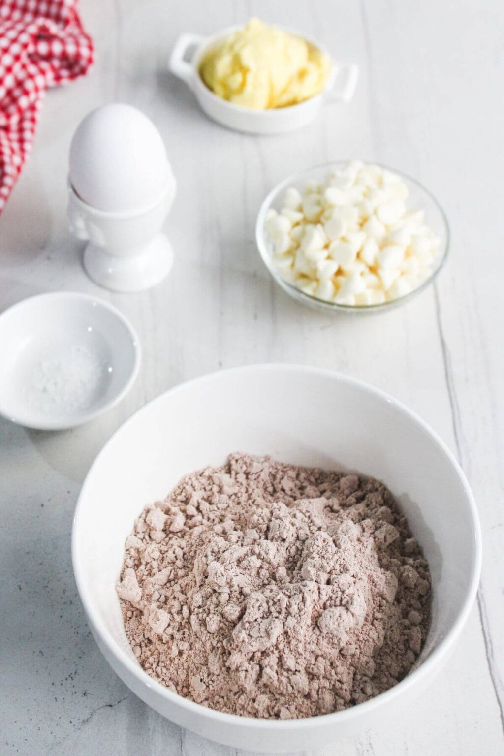 Red Velvet Cake Mix Cookies | Little Bit Recipes